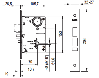 Digisys ® - Salto ® Ælement Fusion
